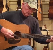 Scott Fore with Bourgeois Guitars