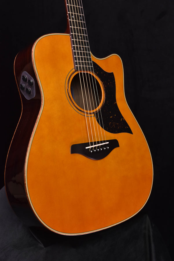 Yamaha A5R ARE Natural Cutaway Dreadnought Acoustic Guitar
