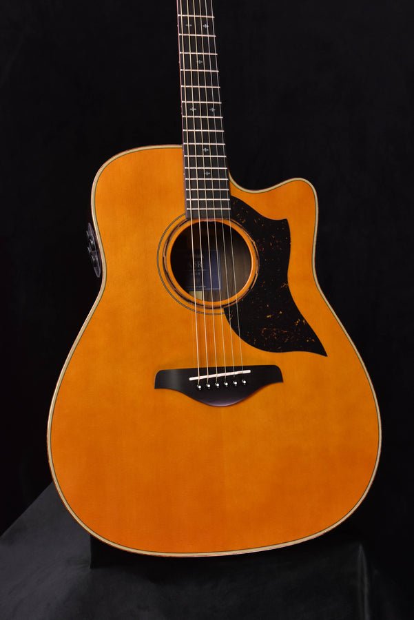 Yamaha A5R ARE Natural Cutaway Dreadnought Acoustic Guitar