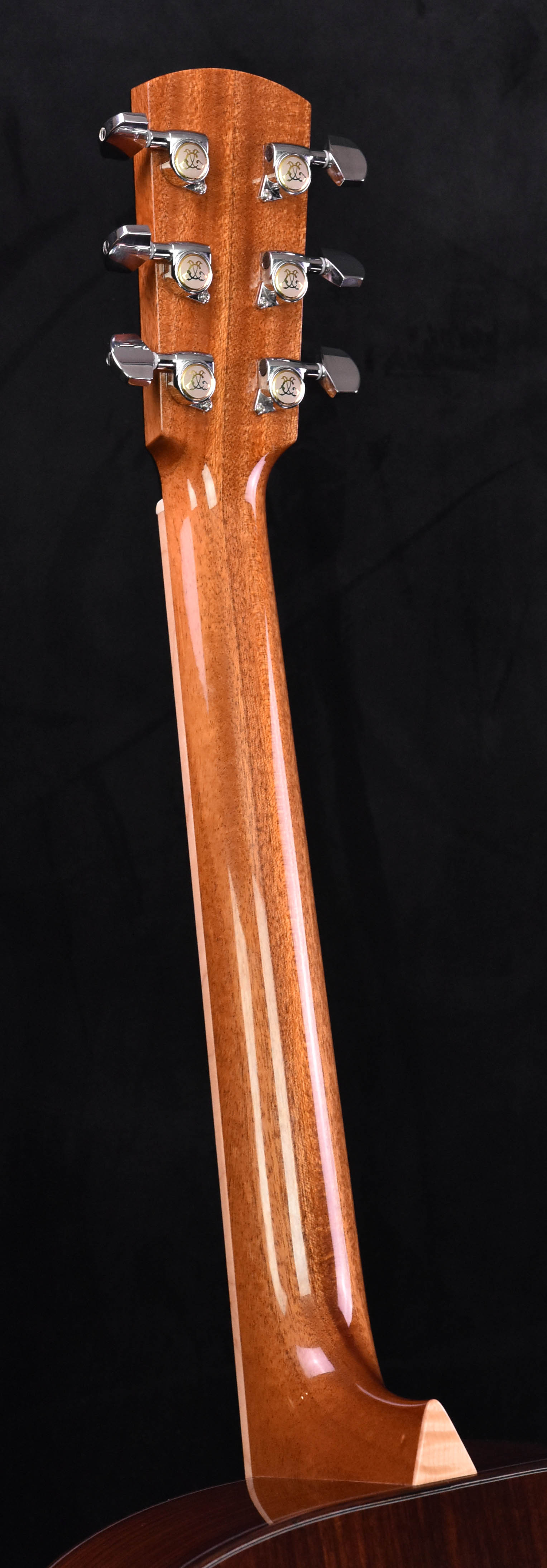 Used Larrivee OM-10 Deluxe with Custom Torch and Vine headstock Inlay