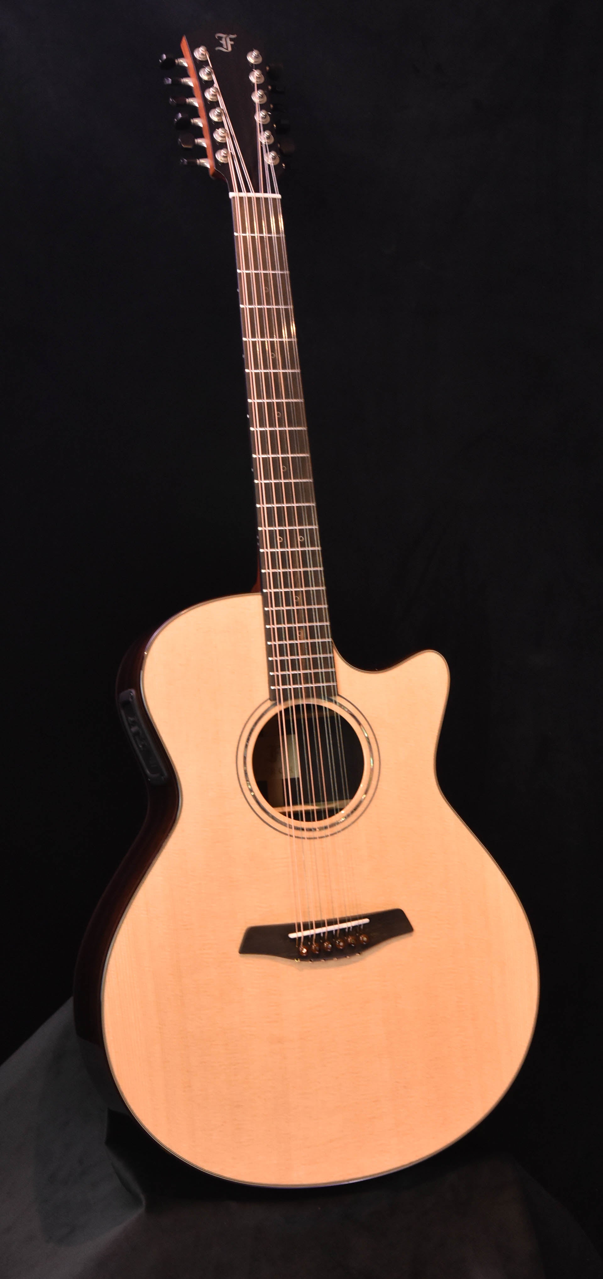 Furch Yellow Grand Auditorium 12 String Cutaway Acoustic Electric Guit