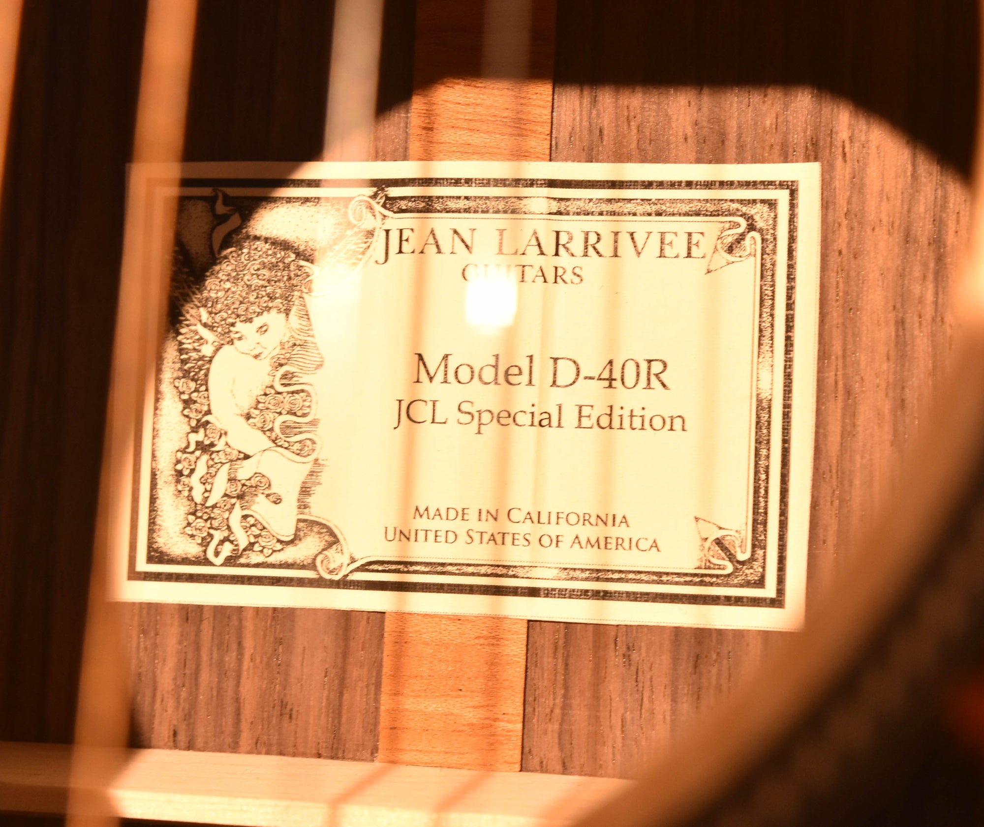 Larrivee D-40R Bluegrass Special Edition Dreadnought Acoustic Guitar