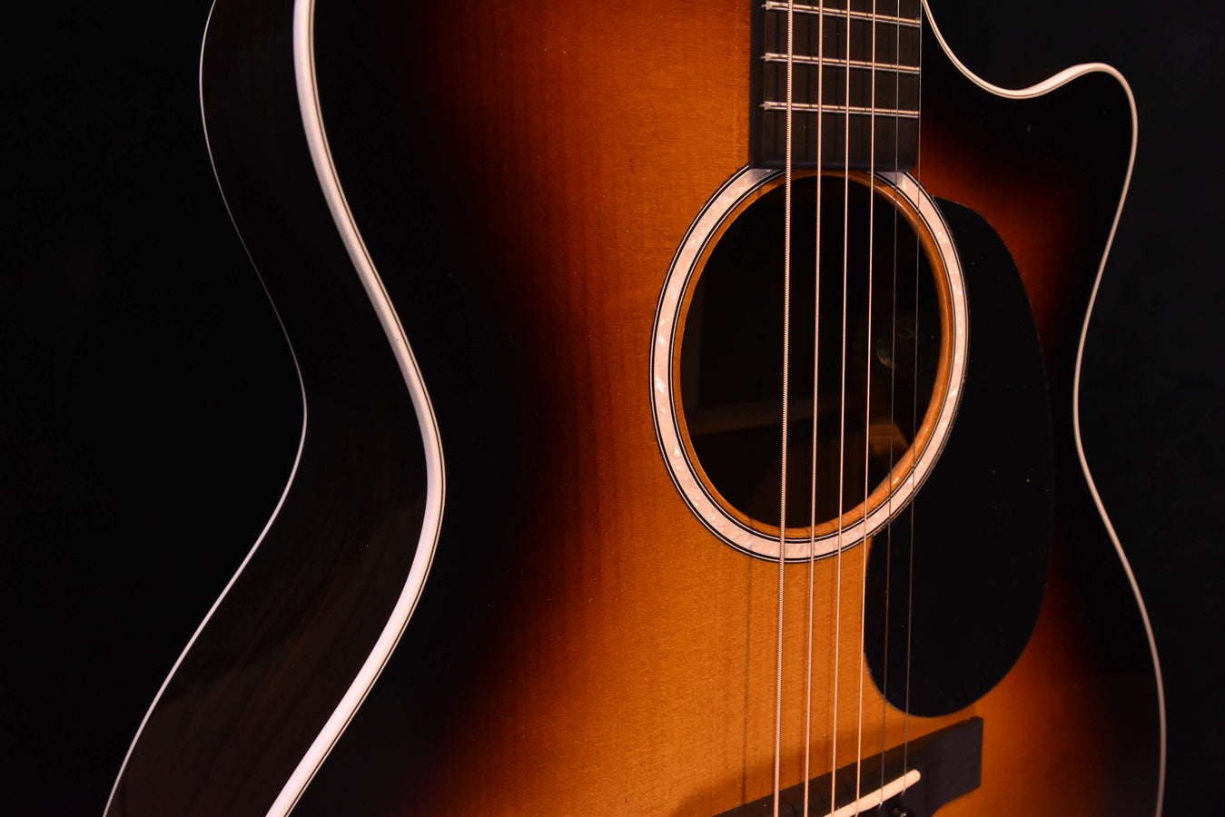 Martin GPC-13E Burst Acoustic Guitar