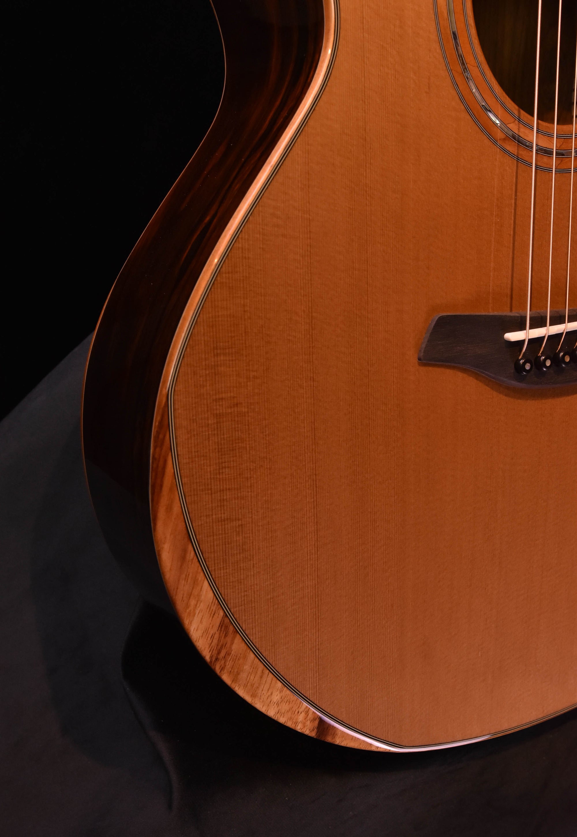 Furch Rainbow Grand Auditorium Cutaway Cedar/Cocobolo Bevel Duo